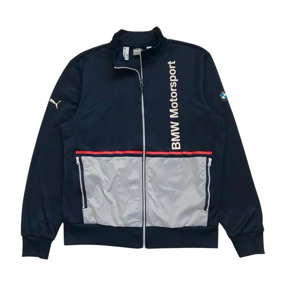 Puma | Jackets & Coats | Puma Bmw Jacket Large L Mens Blue Motorsport ...